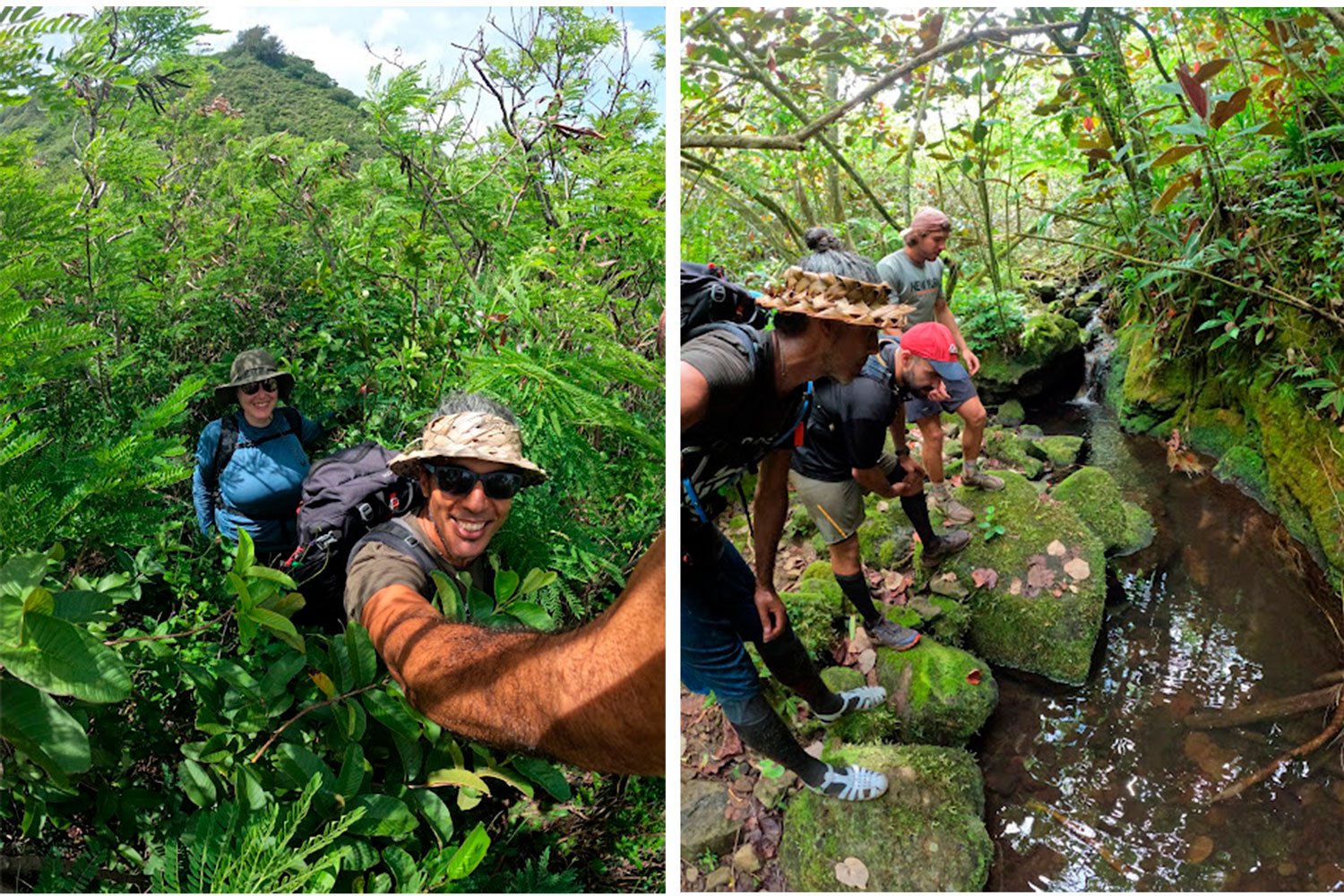 Te Aurahi Kora, guide de randonnée pédestre maori à Moorea - Hommes de ...